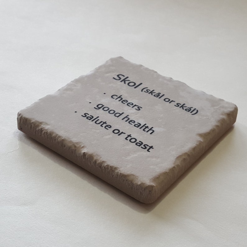 Skol - Cheers Coaster - Etsy