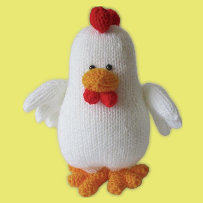Knit Chicken Pattern - Etsy