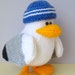 Sid the Seagull Toy Knitting Patterns - Etsy Canada