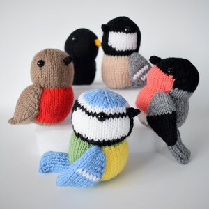 British Birds Toy Knitting Patterns - Etsy