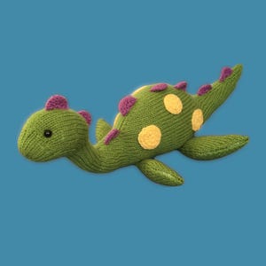Nessie Toy Knitting Pattern - Etsy