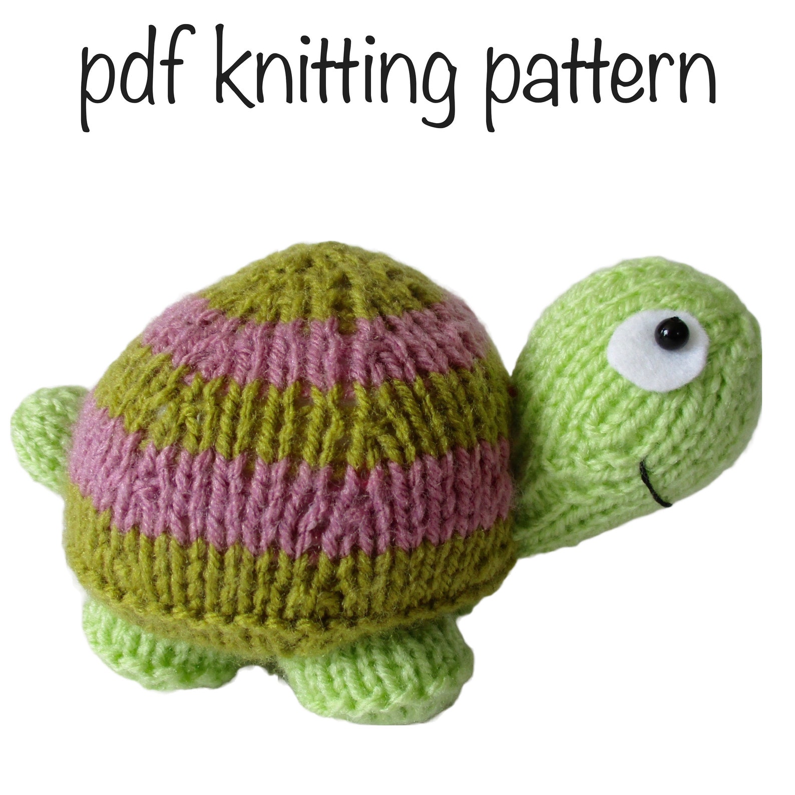 Tavistock Tortoise Toy Knitting Pattern - Etsy