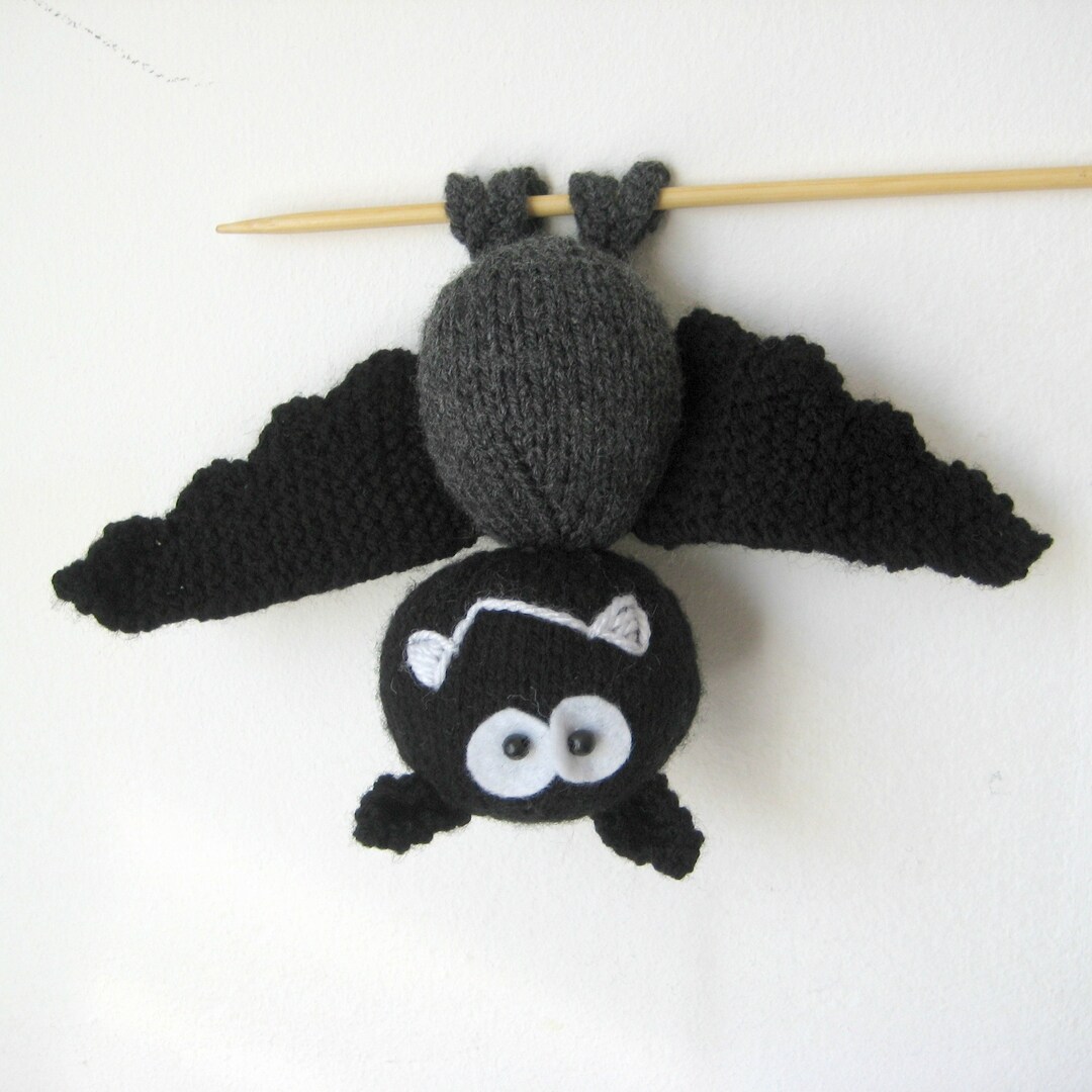 Billy the Bat Toy Knitting Pattern - Etsy UK