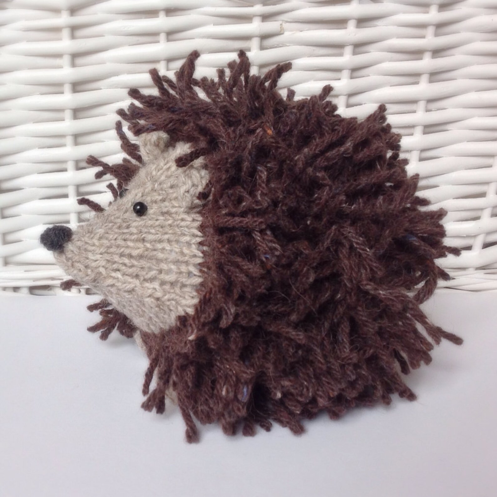 Tweedy Hedgehog Toy Knitting Patterns - Etsy