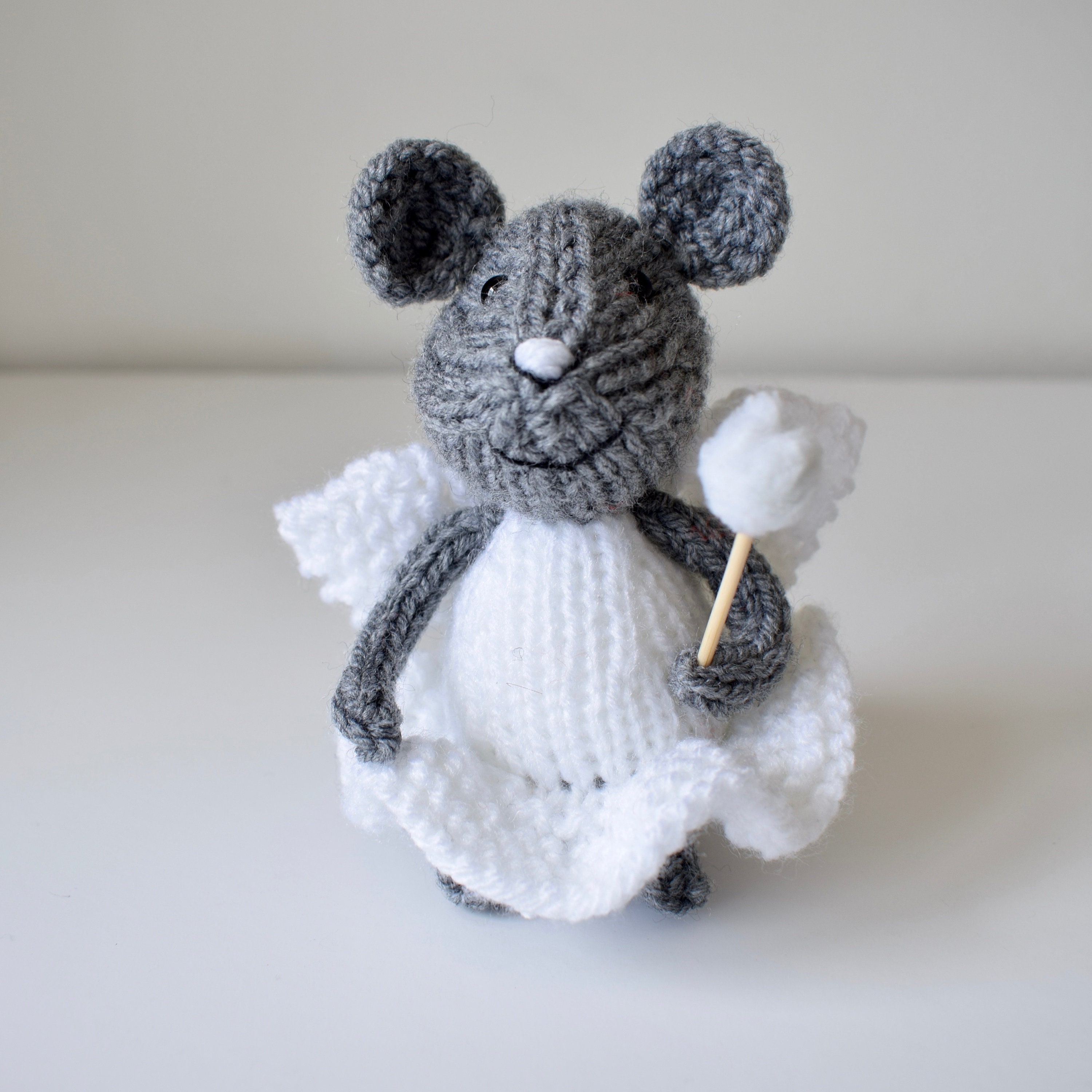 Festive Mice Decorations Knitting Pattern | Etsy Canada