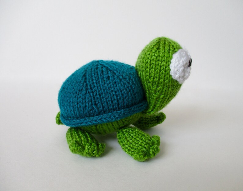 Spencer the Tortoise toy knitting pattern | Etsy
