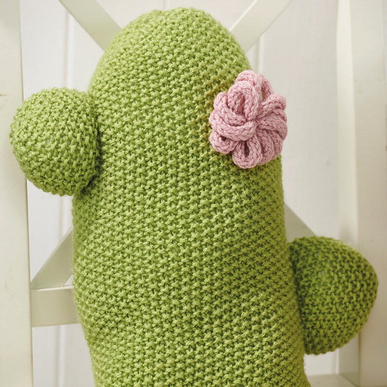 Cactus Cushion and Pen Pot Knitting Patterns | Etsy