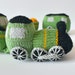 Knitting Pattern: "toy Train" Engine Freight and Coaches (PDF Download ...