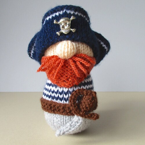 Pirate Pete Toy Knitting Patterns - Etsy