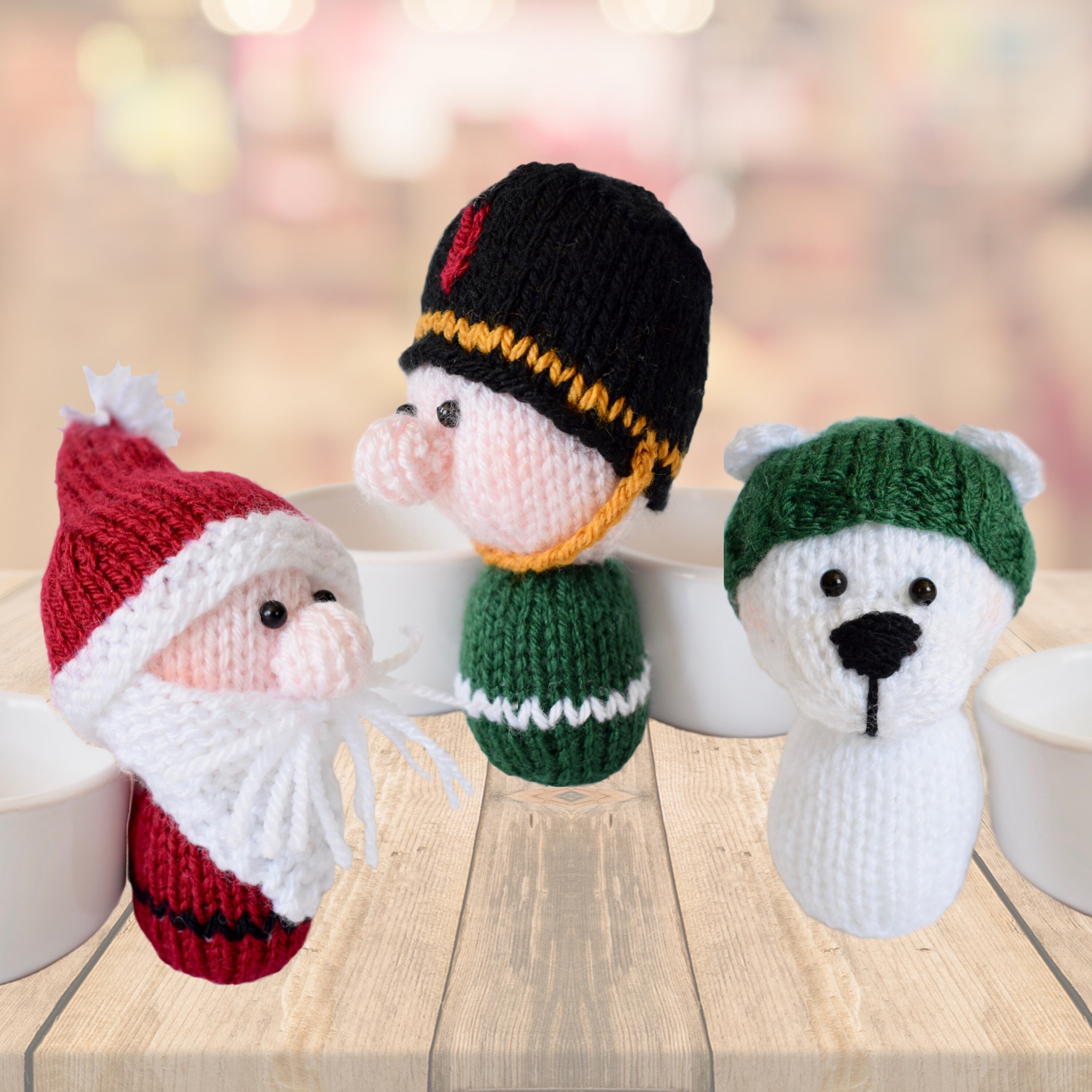 Christmas Characters Toy Doll Knitting Patterns - Etsy