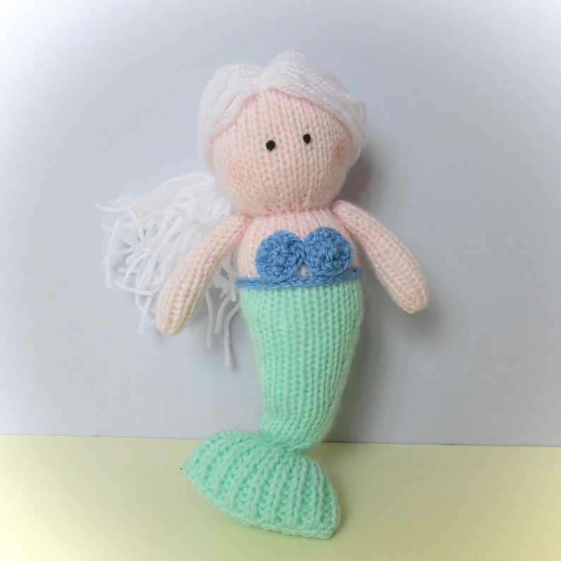 Marina the Mermaid Toy Knitting Patterns - Etsy UK
