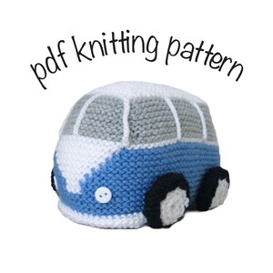 Camper Van Toy Knitting Pattern - Etsy