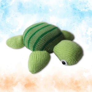 Topsy Turvy Turtle Toy Knitting Pattern - Etsy