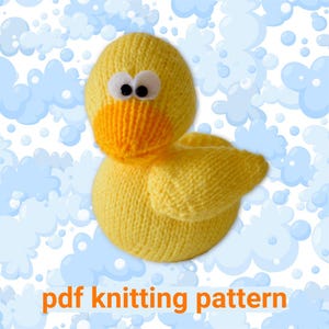 Rubber Ducky Toy Knitting Patterns - Etsy