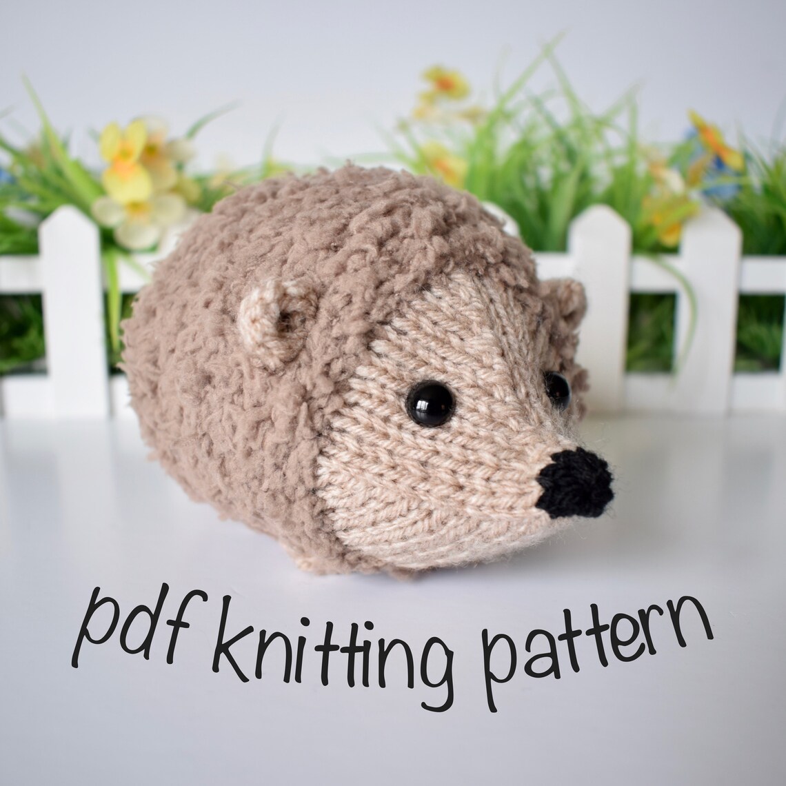 Snuggly Hedgehog Toy Knitting Patterns - Etsy