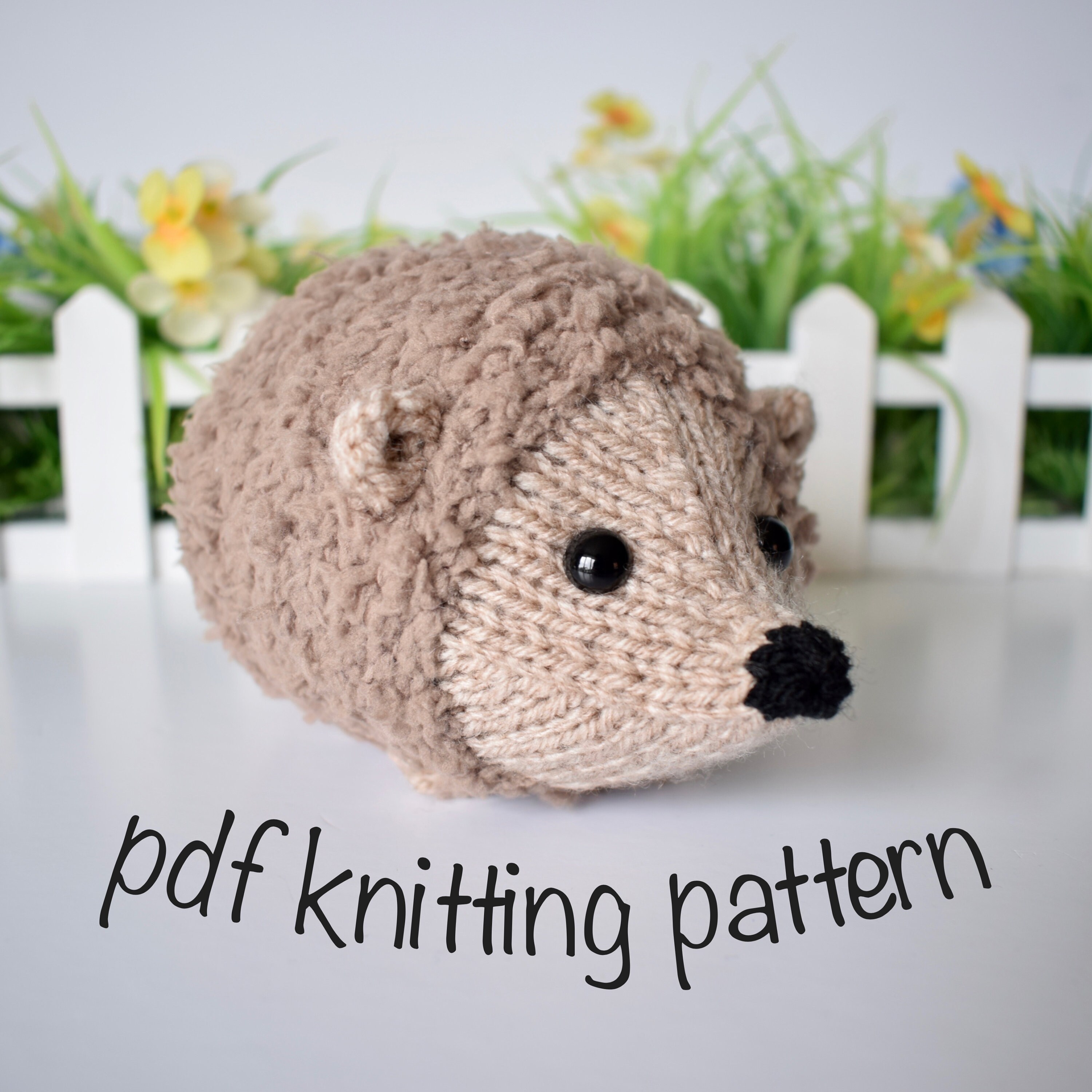 Snuggly Hedgehog Toy Knitting Patterns - Etsy