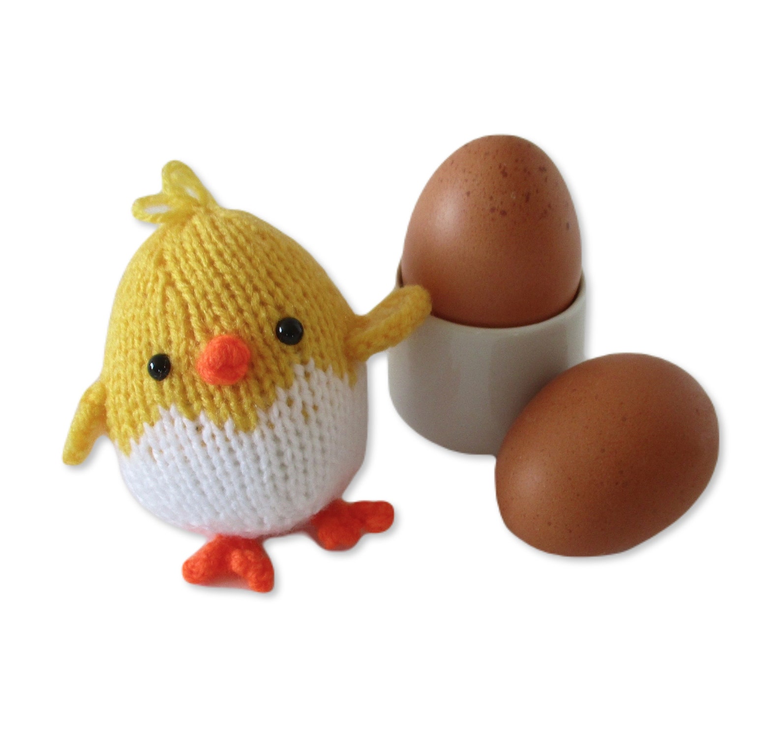 Eggy Chicks Toy Knitting Patterns - Etsy
