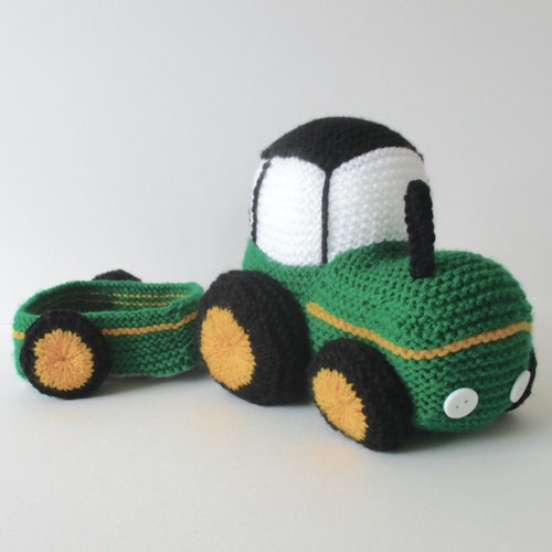 Toy Truck Knitting Pattern - Etsy