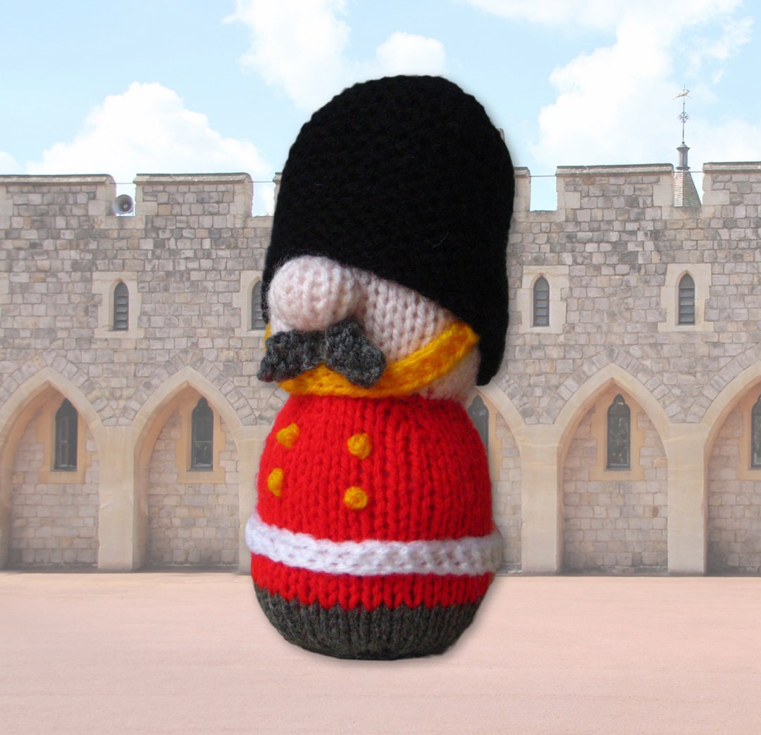 Sergeant Major Busby Toy Soldier Knitting Patterns - Etsy