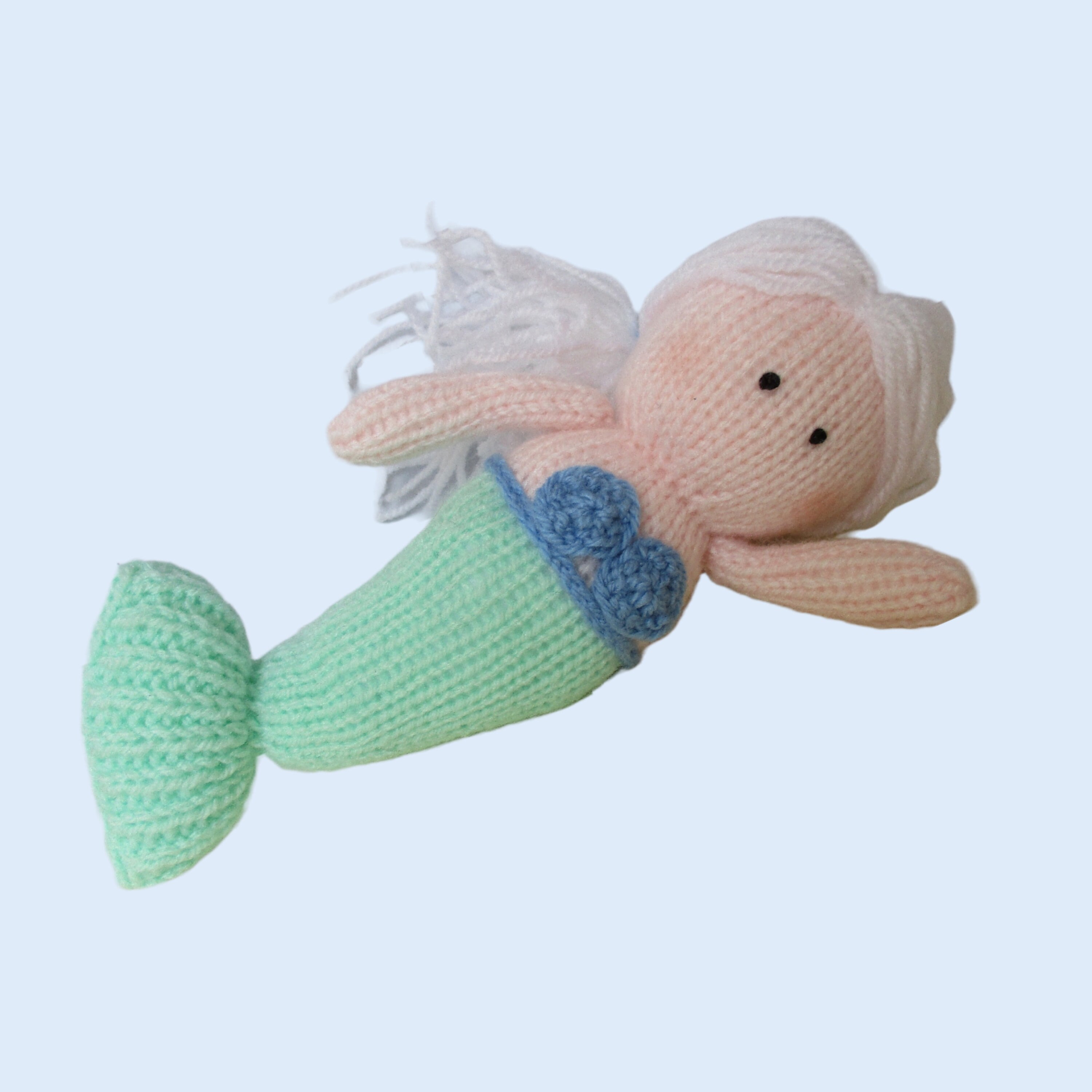 Marina the Mermaid Toy Knitting Patterns - Etsy