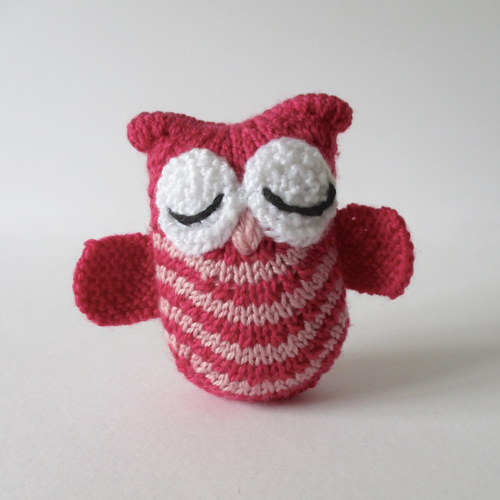 Olive the Owl Toy Knitting Patterns | Etsy
