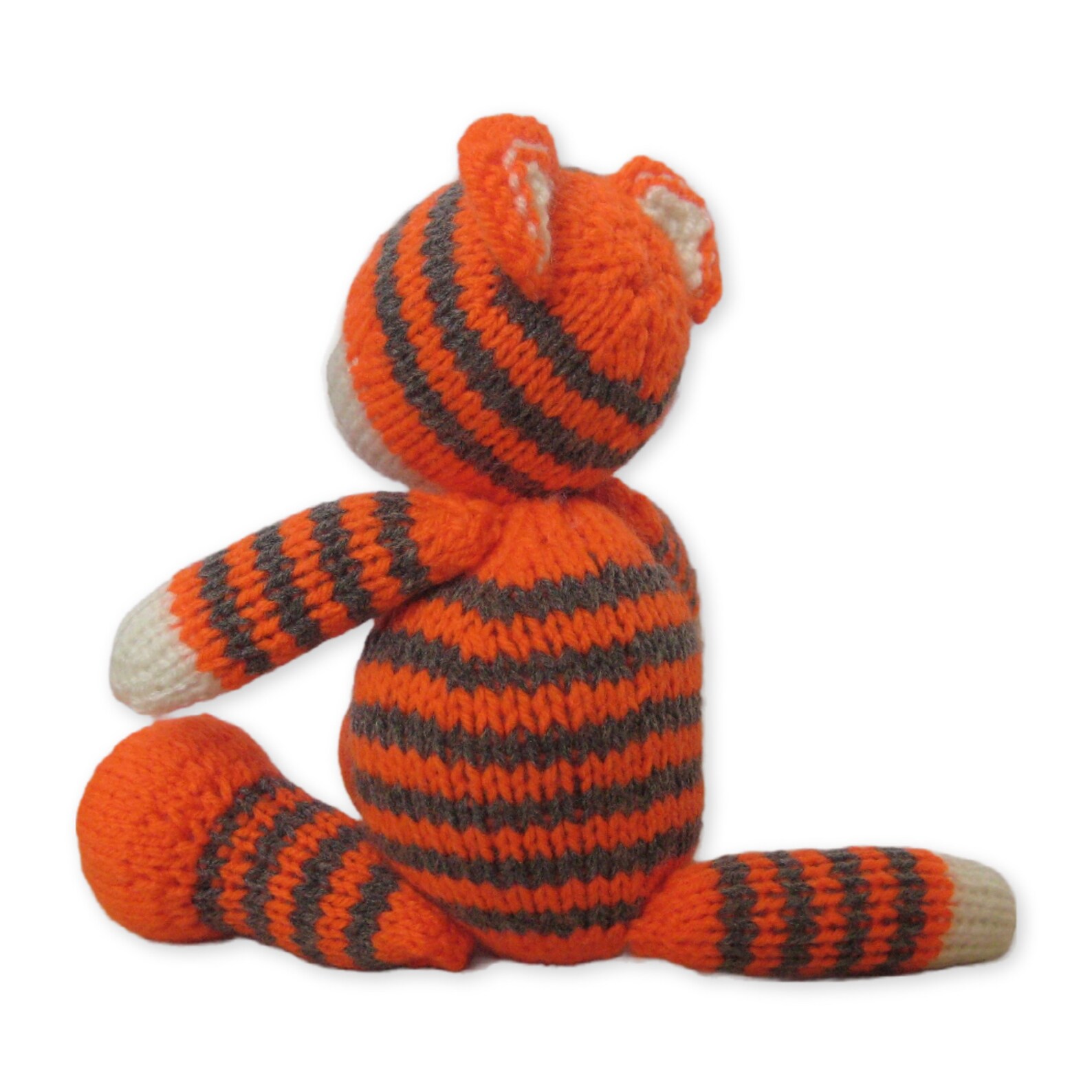 Toby the Tiger Toy Knitting Pattern - Etsy
