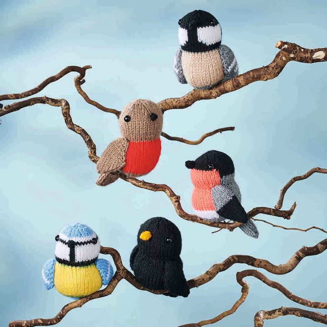 British Birds Toy Knitting Patterns - Etsy
