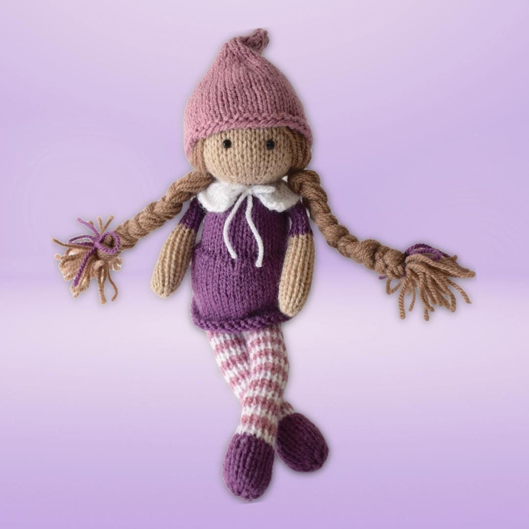 Elena Elf Doll Knitting Patterns - Etsy