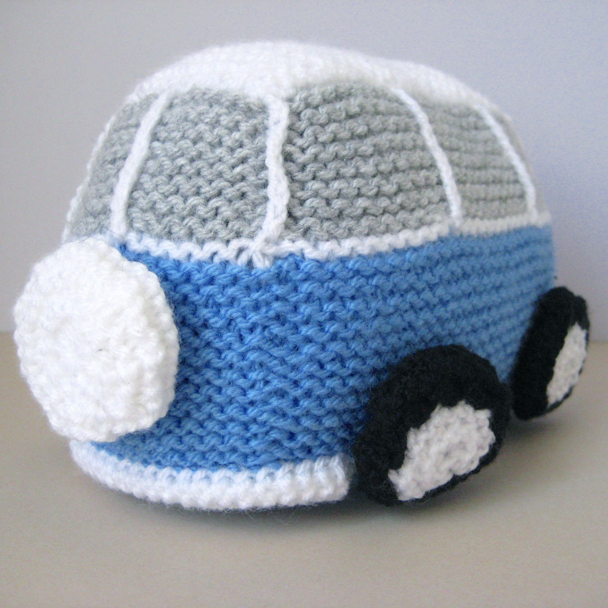 Camper Van Toy Knitting Pattern | Etsy
