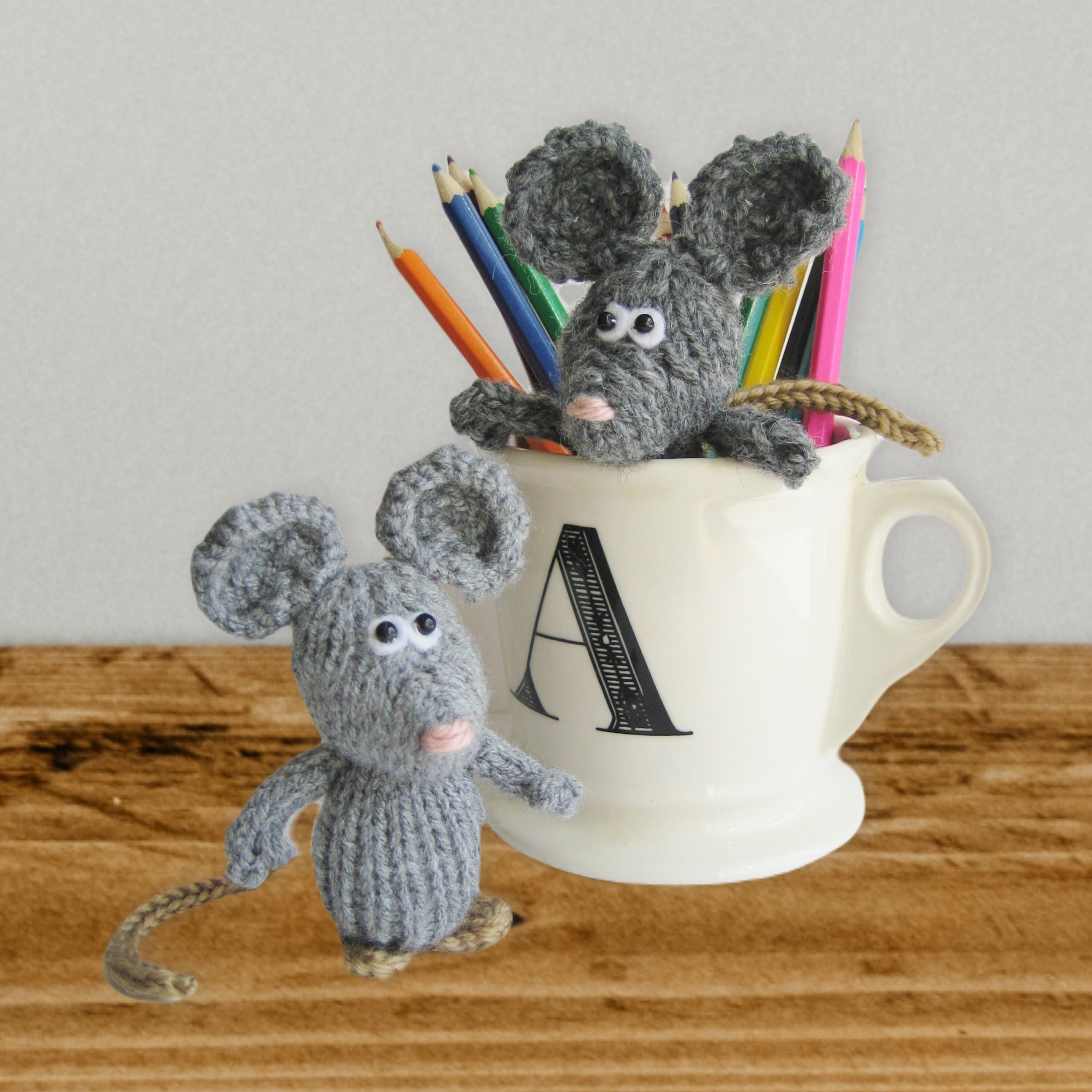 Dinky Mice Toy Knitting Pattern - Etsy UK