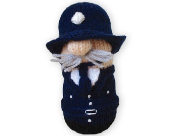 Policeman, Postman and Paramedic Pdf Knitting Pattern - Etsy UK