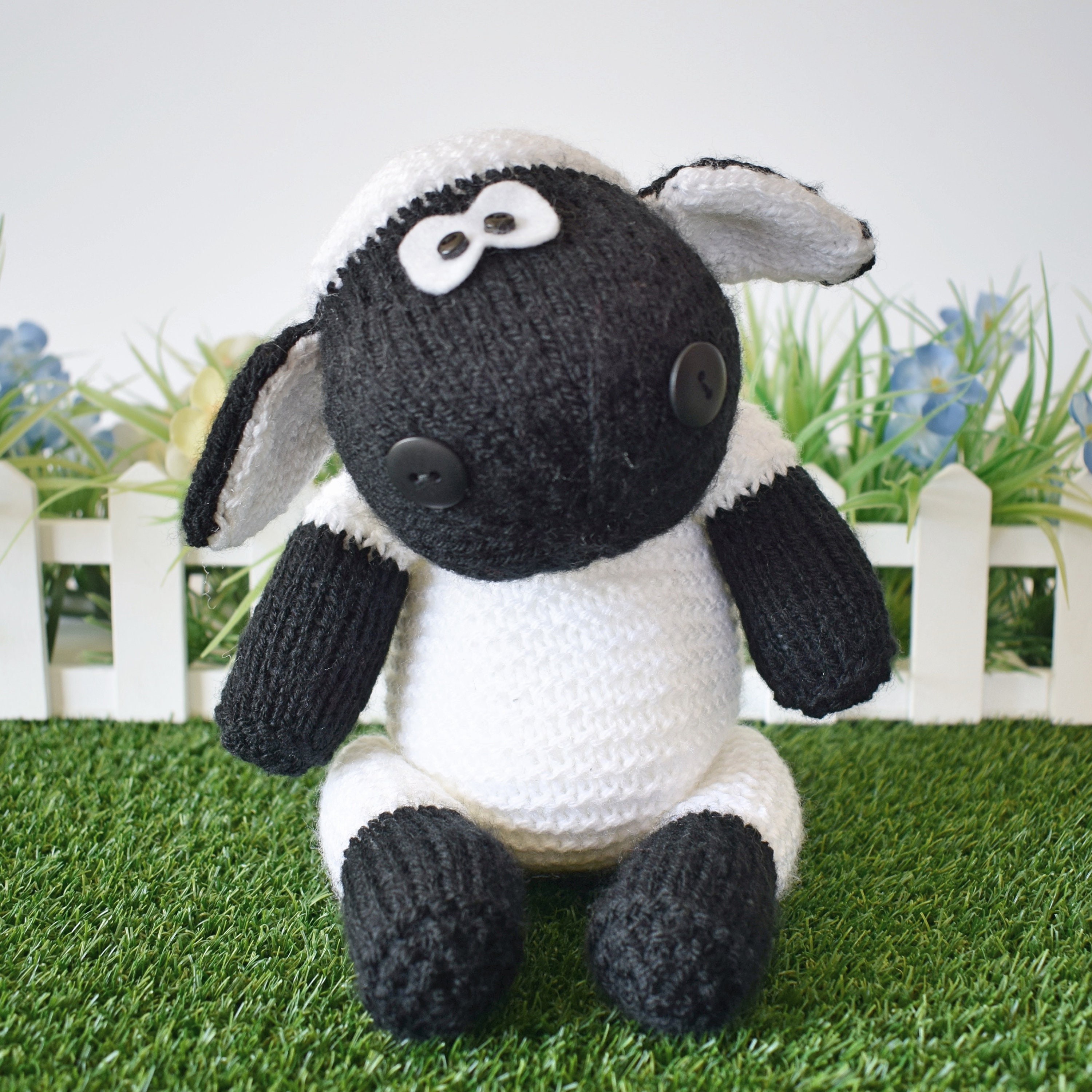 Ally the Sheep Toy Knitting Pattern - Etsy UK