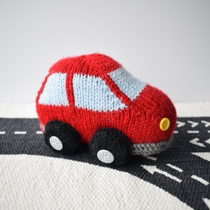 Bubble Car Toy Knitting Pattern - Etsy