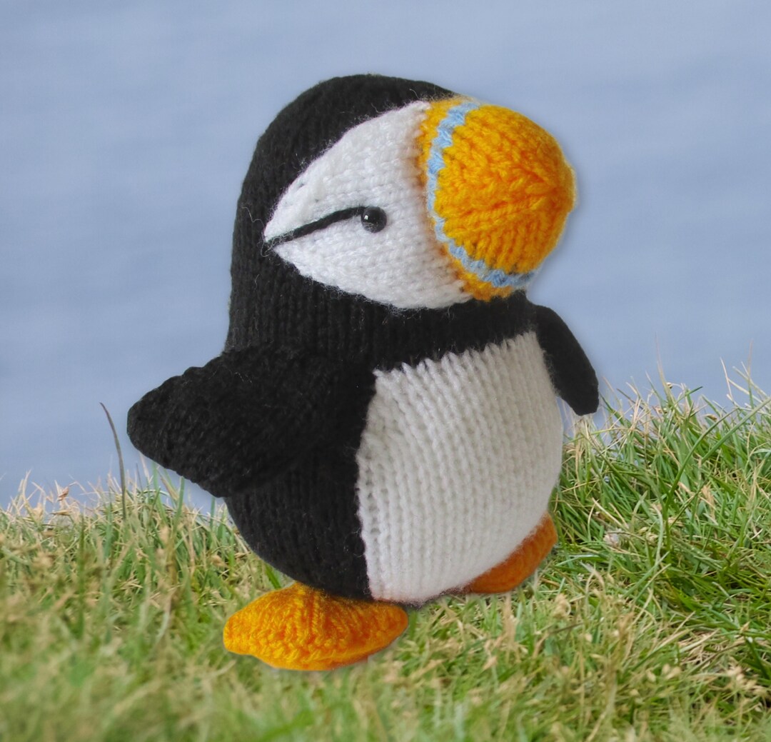 Huffin' Puffin Toy Knitting Pattern - Etsy