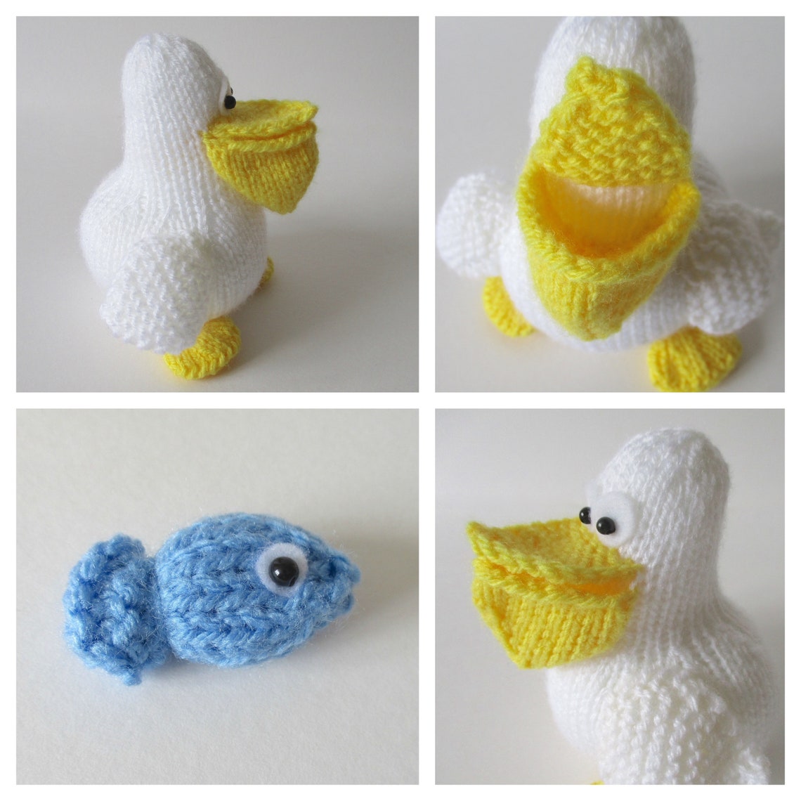 Percy the Pelican Toy Knitting Patterns - Etsy