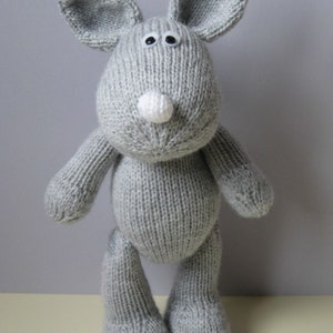 Henry Rabbit Toy Knitting Patterns | Etsy