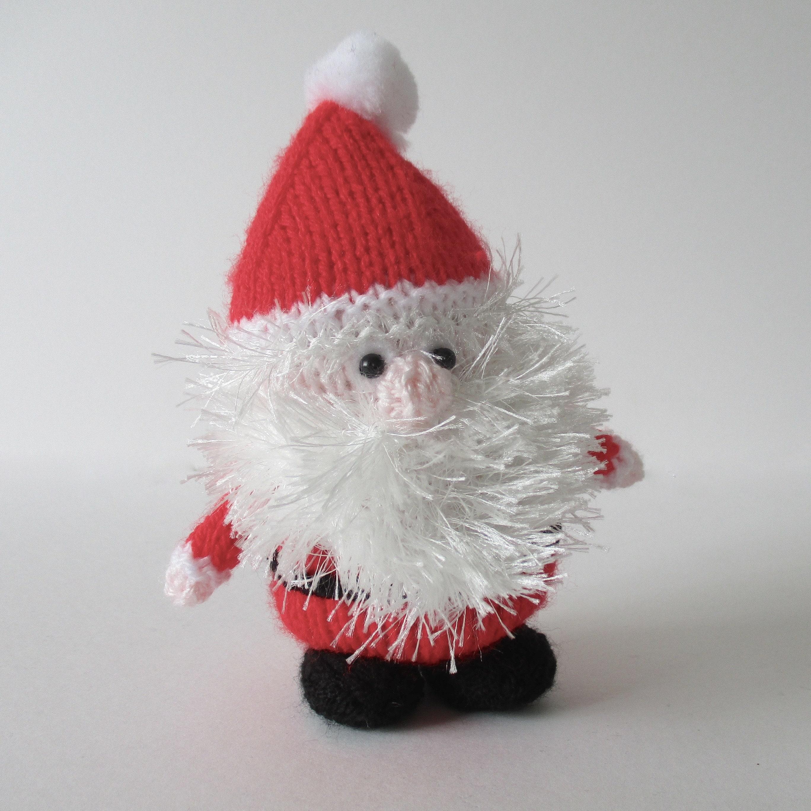 Father Christmas Toy Knitting Pattern - Etsy Denmark