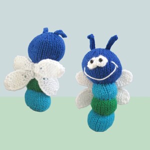 Dinky Bugs Toy Knitting Patterns - Etsy