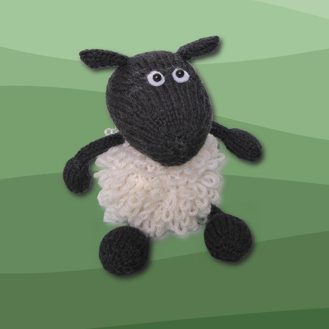 Loopy Sheep Toy Knitting Pattern - Etsy