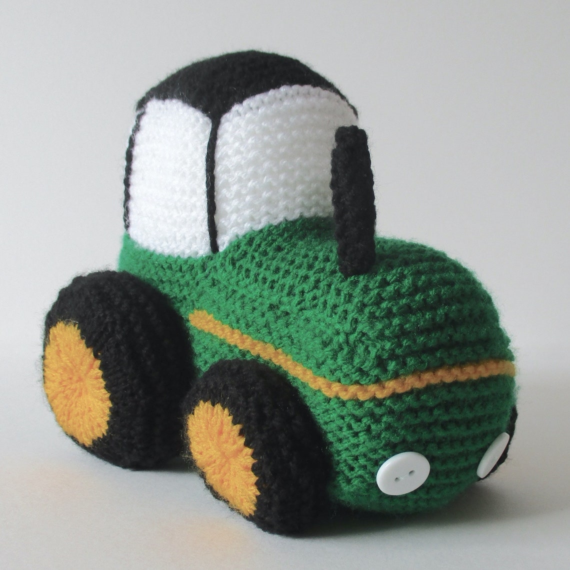 Tractor Knitting Pattern | Etsy