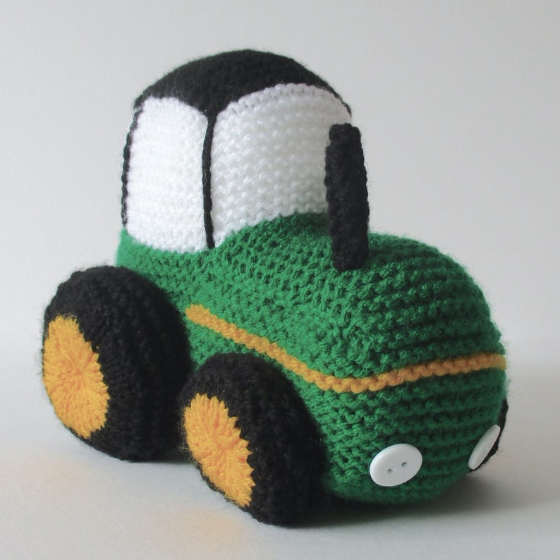Tractor Knitting Pattern | Etsy