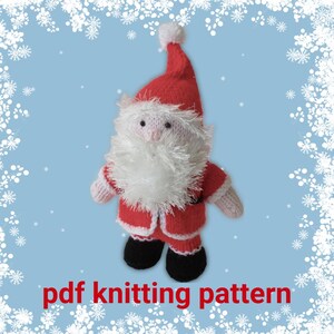 Santa Claus Toy Doll Knitting Pattern - Etsy