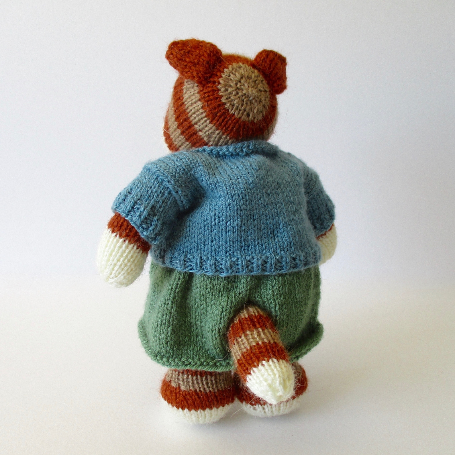 Tabby cat toy knitting pattern | Etsy