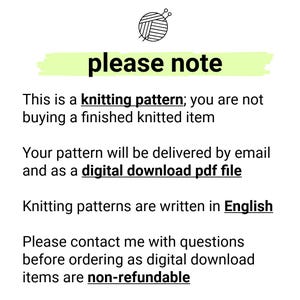 Nessie Toy Knitting Pattern - Etsy