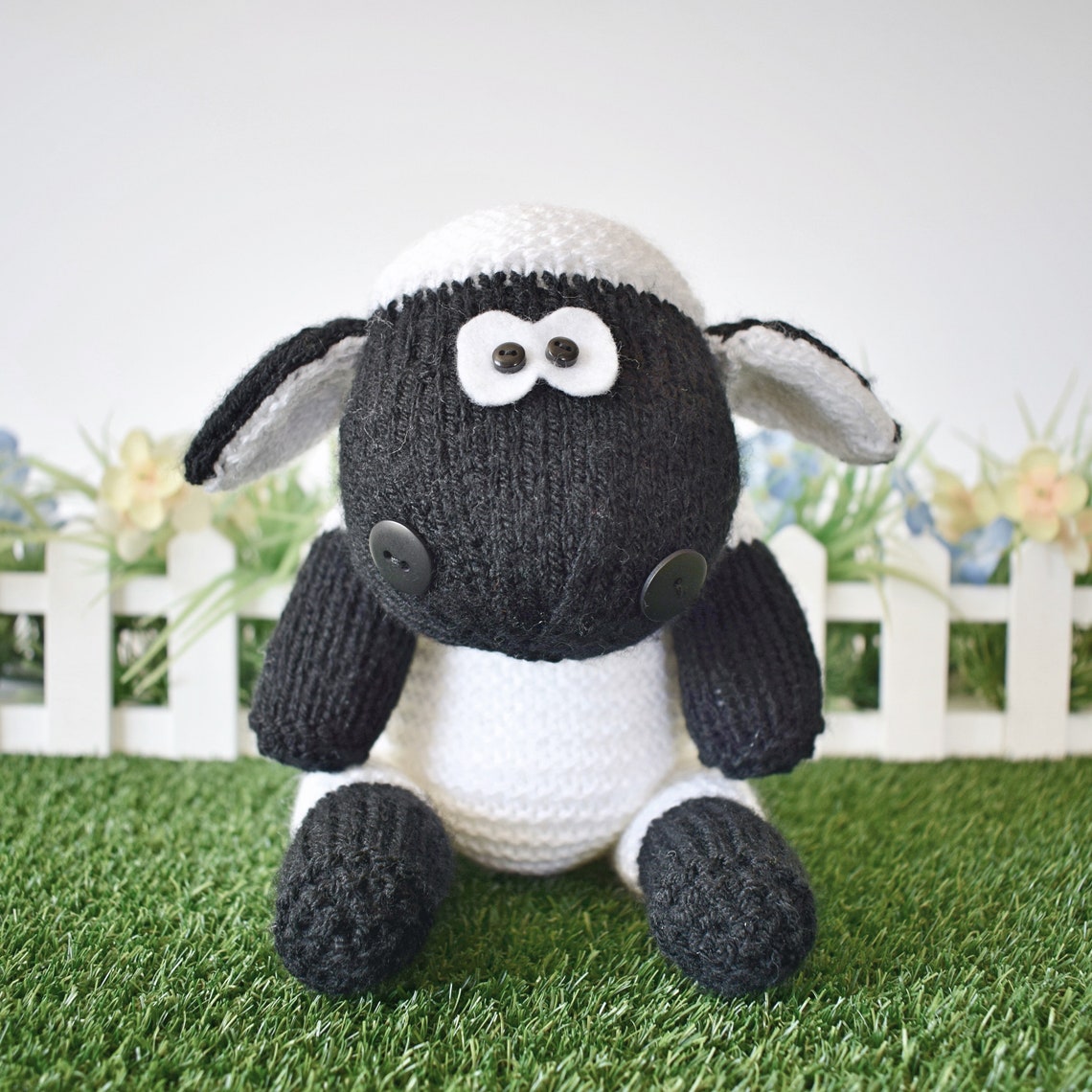 Ally the Sheep Toy Knitting Pattern - Etsy UK