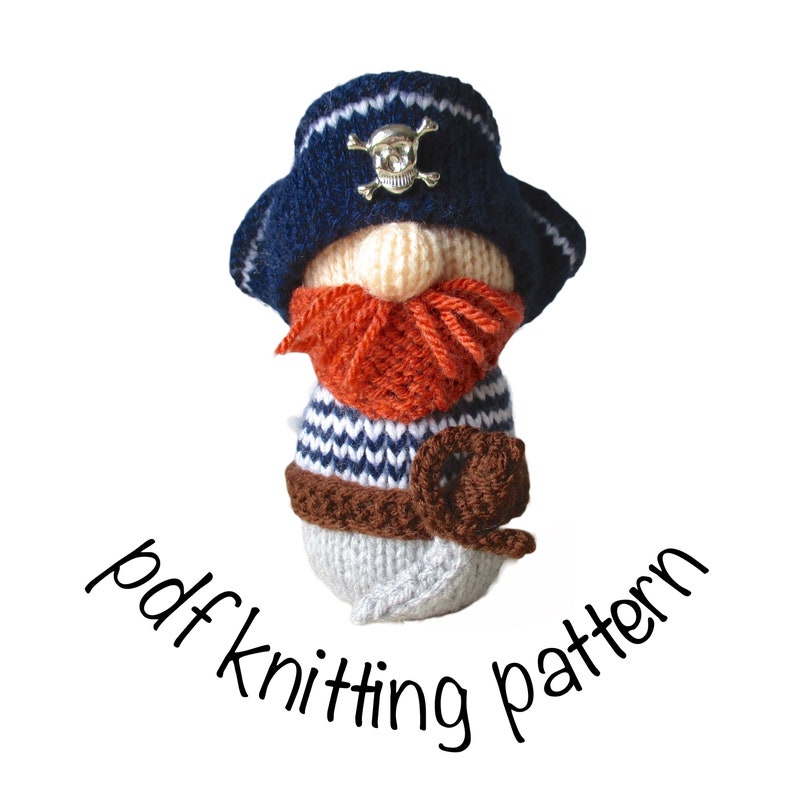 Pirate Pete Toy Knitting Patterns - Etsy