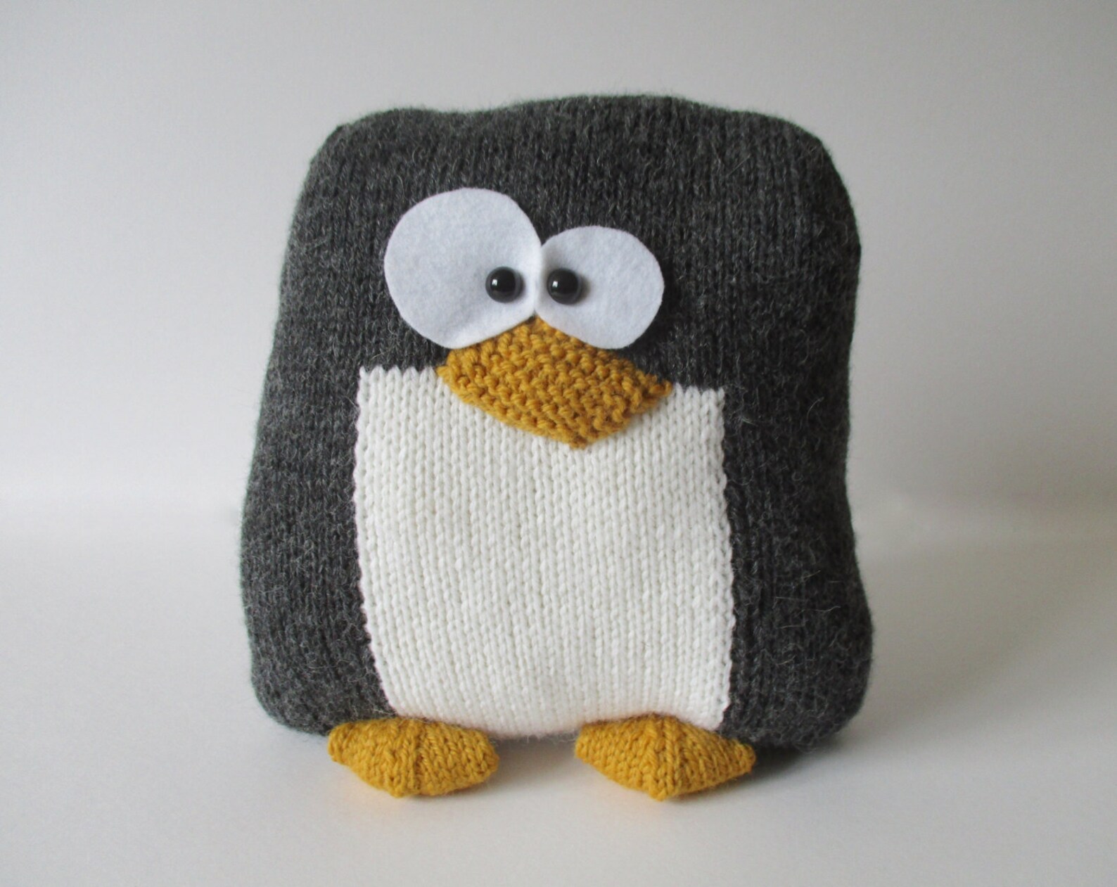 Penguin Cushion Knitting Patterns | Etsy