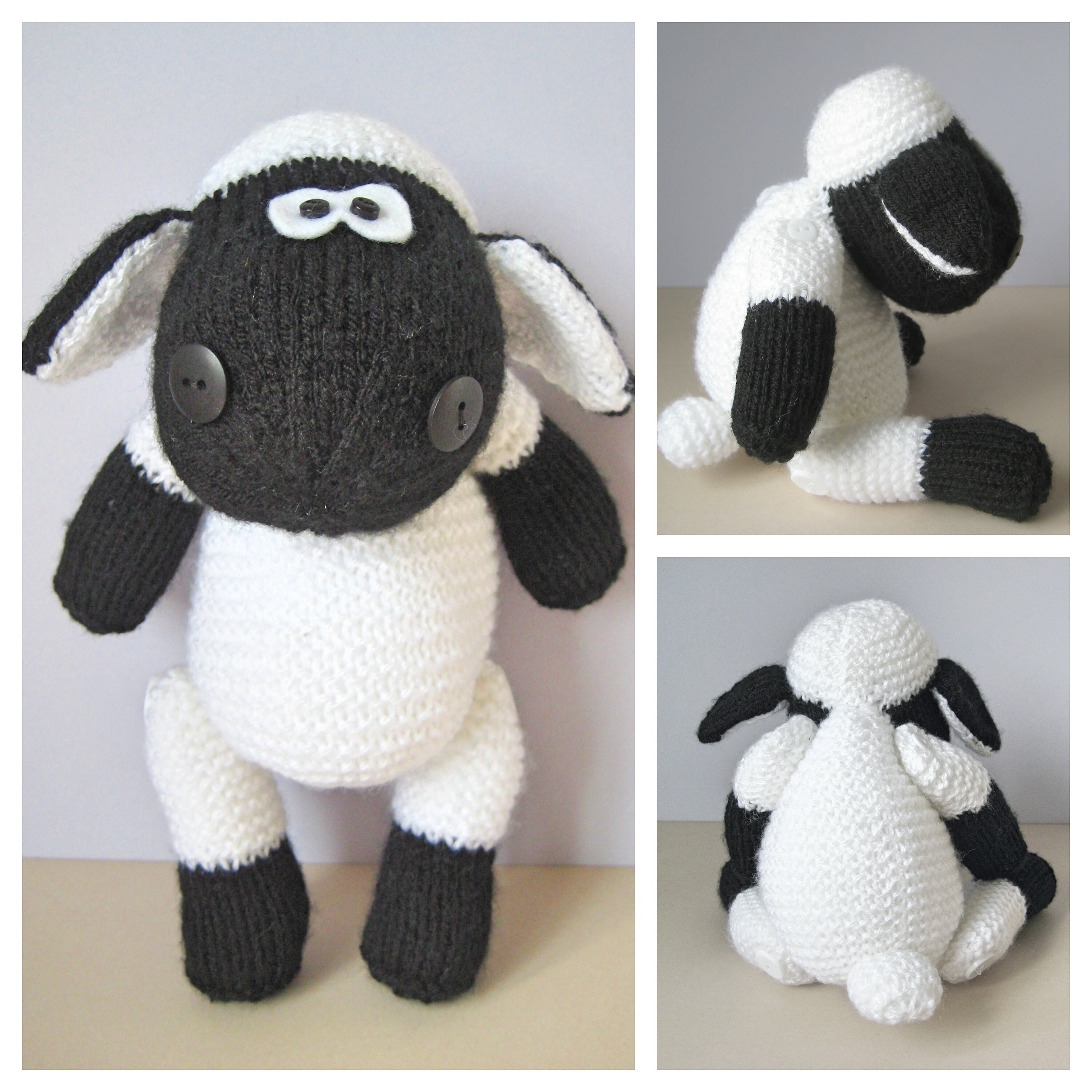 Ally the Sheep Toy Knitting Pattern | Etsy