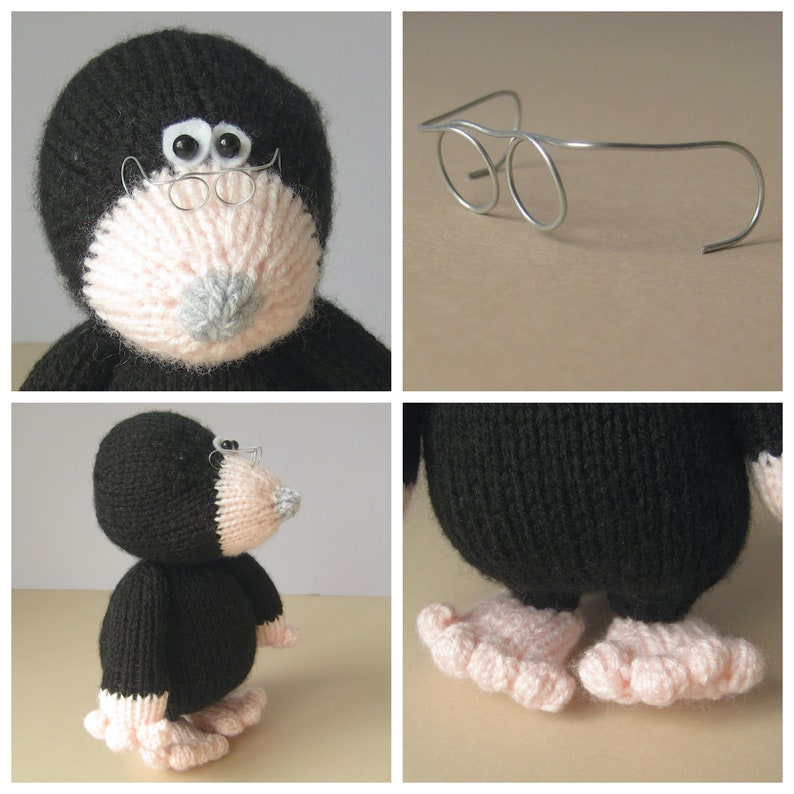 Milton the Mole Toy Knitting Pattern - Etsy