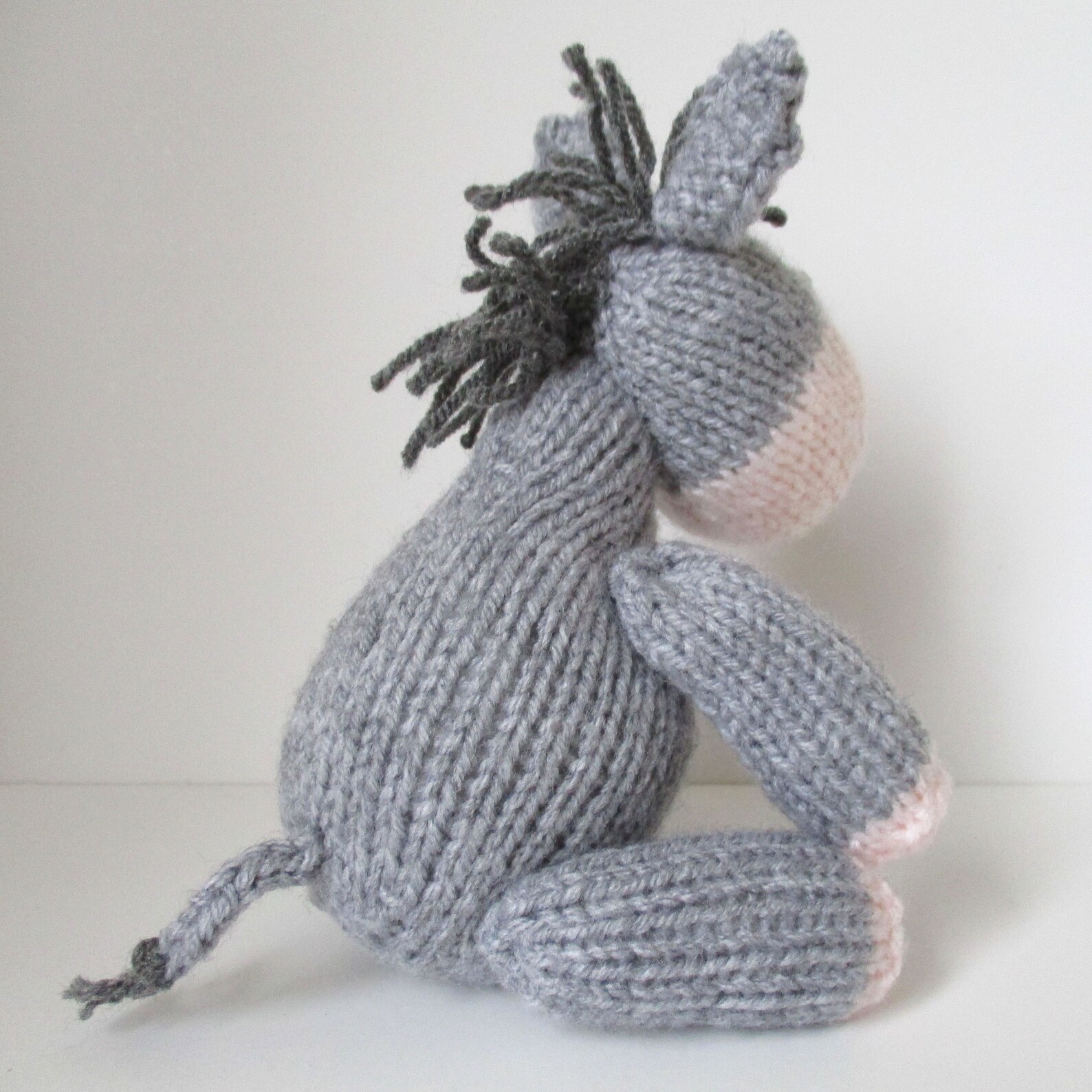 Bobbin the Donkey Toy Knitting Patterns | Etsy